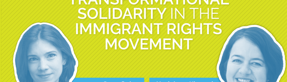 Out Of The Margins: Transformational Solidarity in the Immigrant Rights Movement - Andrus Family ...